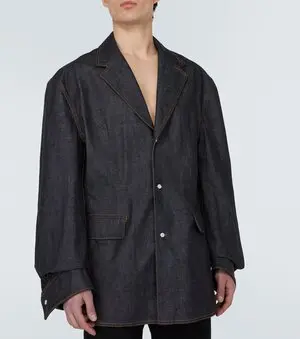 Prada Single-breasted Denim Jacket