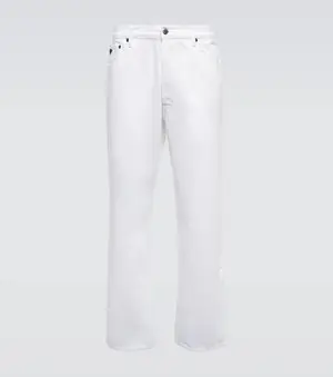 Prada Mid-rise Straight Jeans - White