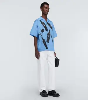 Prada Mid-rise Straight Jeans - White