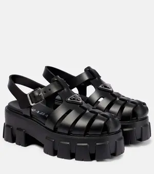 Prada Round Toe Sandals For Women