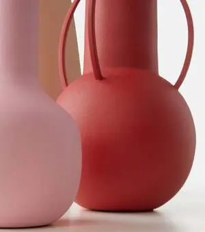 POLSPOTTEN Roman Set Of 4 Metal Vases - Multicoloured