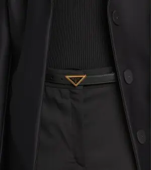 Prada Saffiano Leather Belt