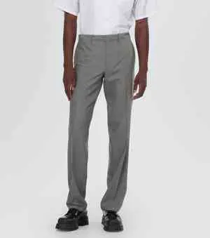 Prada Mohair Slim Trousers