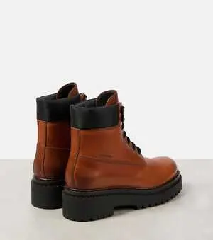 Prada Re-nylon And Leather Boots