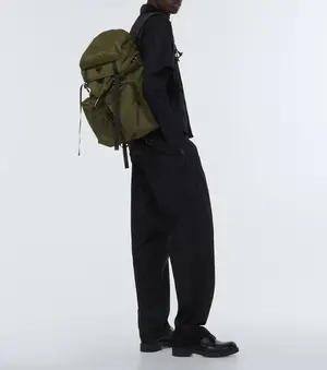 Prada Re-nylon And Leather Backpack