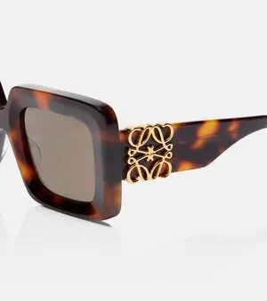 Loewe Anagram Oversized Sunglasses - Brown
