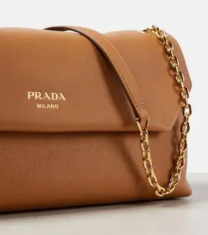 Prada Medium Leather Shoulder Bag