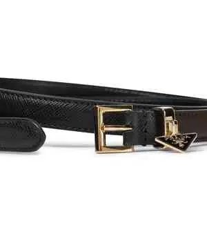 Prada Saffiano Leather Belt