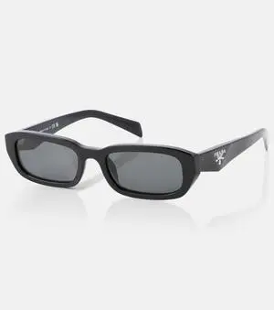 Prada Rectangular Sunglasses - Black