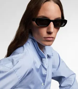 Prada Rectangular Sunglasses - Black