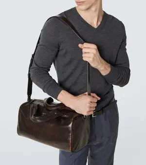 Prada Small Leather Duffle Bag