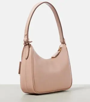 Prada Re-edition Mini Leather Shoulder Bag - Pink
