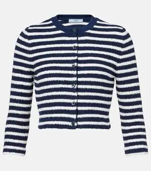 Prada Striped Cardigans For Women