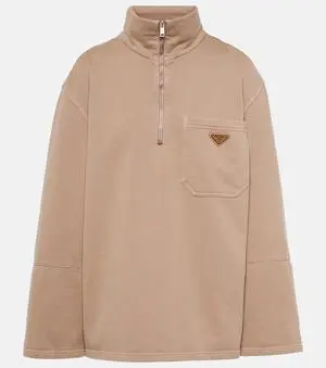 Prada Oversized Sweatshirts Hoodies For Women