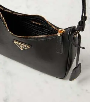 Prada Re-edition Mini Shoulder Bag - Black