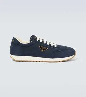 Prada Metallic Sneakers For Men