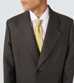 Prada Silk Faille Neck Tie