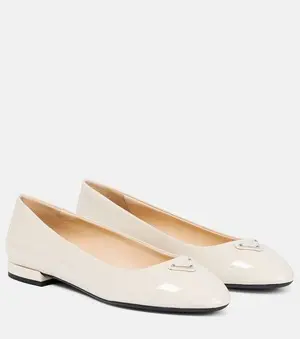 Prada Logo Flats For Women