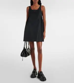 Prada Monolith Brushed Leather Loafers