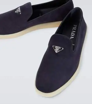 Prada Suede Slippers