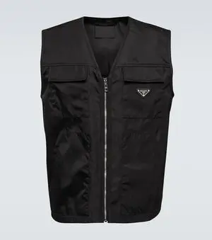 Prada Re-nylon Vest - Black