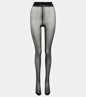 Prada High-rise Tights - Black