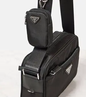 Prada Re-nylon Small Shoulder Bag - Black