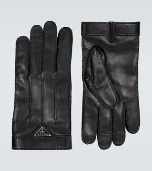Prada Leather Gloves For Men