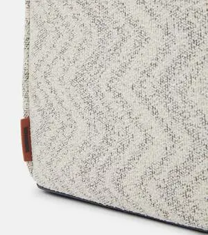 Missoni Columbia Zigzag Jacquard Pouf