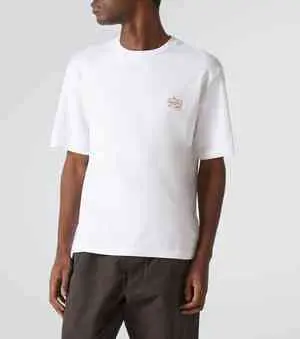 Prada Interlock Cotton Jersey T-shirt