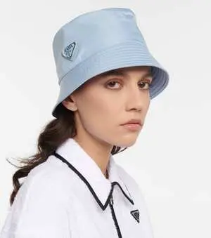 Prada Re-nylon Bucket Hat - Blue