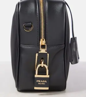 Prada Re-nylon And Leather Shoulder Bag