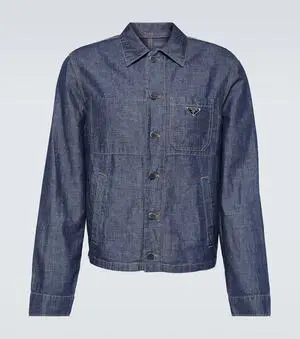 Prada Single Breasted Overshirts For Men