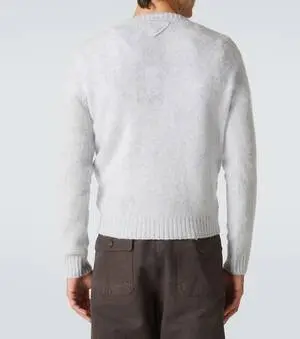 Prada Virgin Wool Sweater - Beige