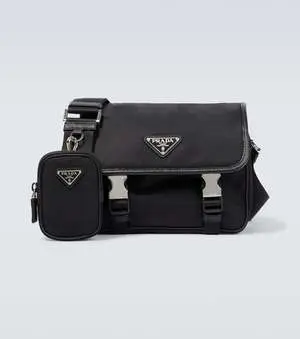 Prada Re-nylon Shoulder Bag - Black