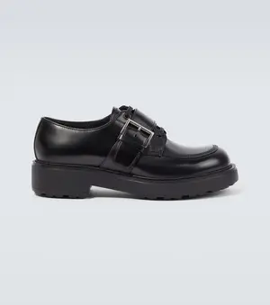 Prada Brushed Leather Derbies