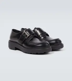 Prada Brushed Leather Derbies