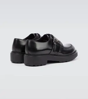 Prada Brushed Leather Derbies