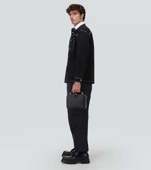 Prada Re-nylon Barrel-leg Pants