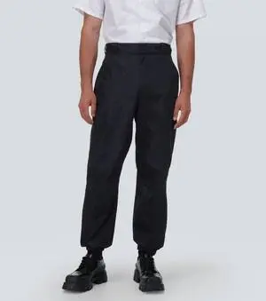 Prada Re-nylon Barrel-leg Pants