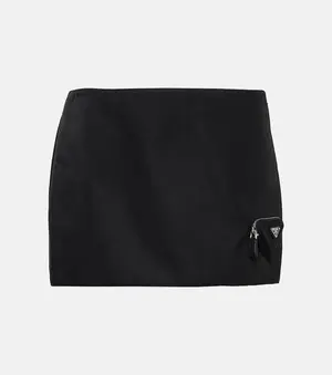 Prada Zip Up Skirts