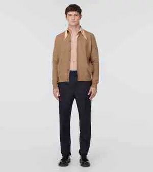 Prada Layered Cashmere Cardigan