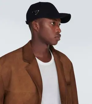 Prada Virgin Wool Felt Baseball Cap