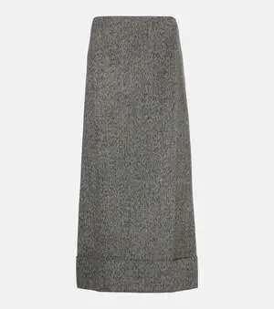 Wool Midi Skirts