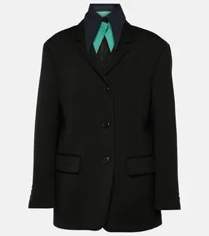 Prada Wool Gabardine Blazer