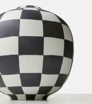 L'Objet Damier Large Vase - Multicoloured