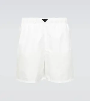 Prada Re-nylon Logo Swim Trunks