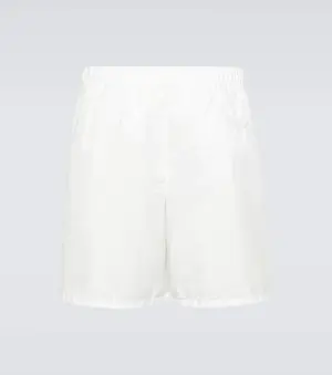 Prada Re-nylon Logo Swim Trunks