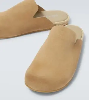 Prada Suede Clogs