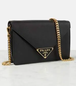 Prada Small Leather Crossbody Bag